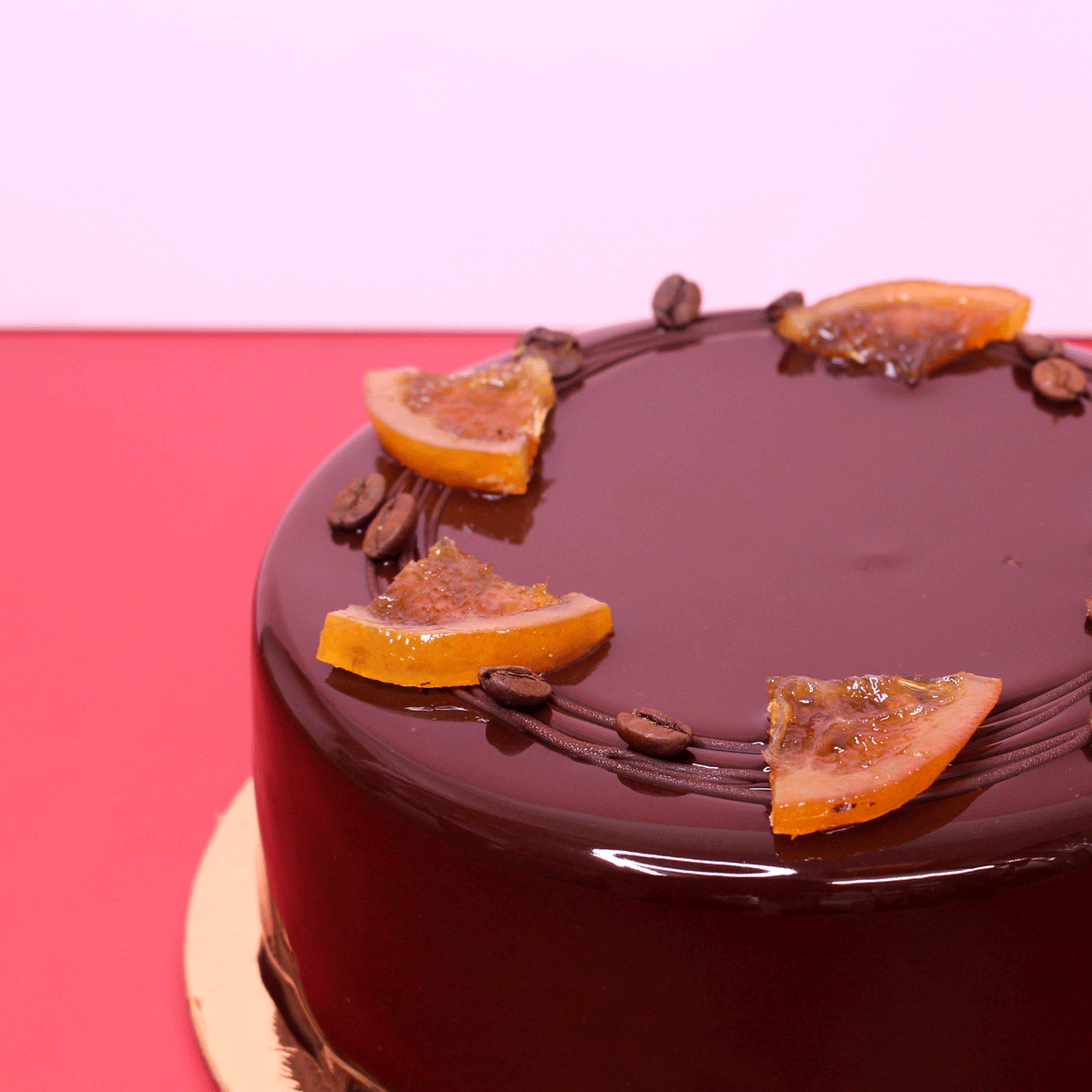 Dark Chocolate, Coffee & Orange Mousse Cake – Dunns Bakery