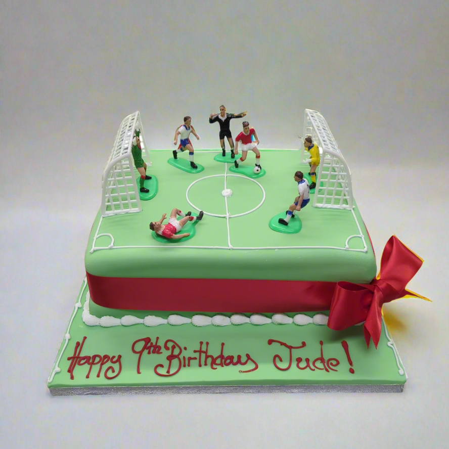Football Pitch Cake – Dunns Bakery